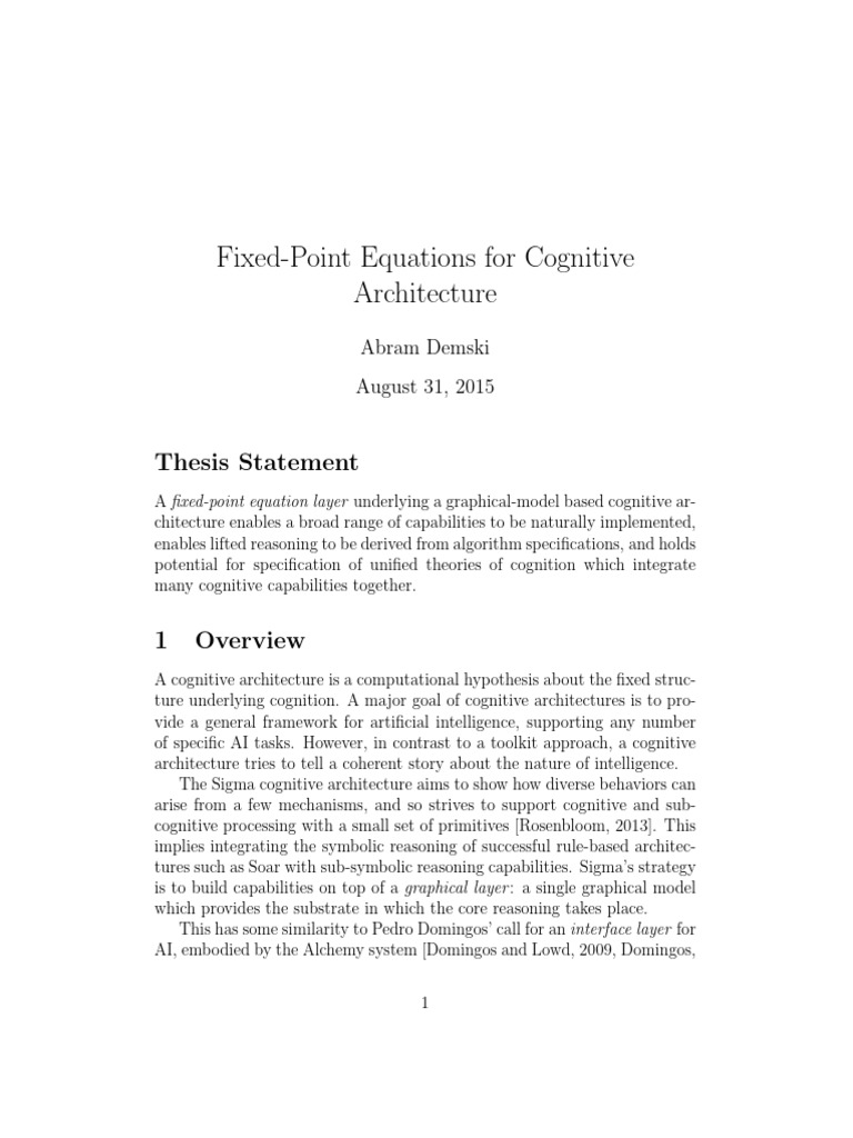 Fixed Point Equations | PDF | Applied Mathematics