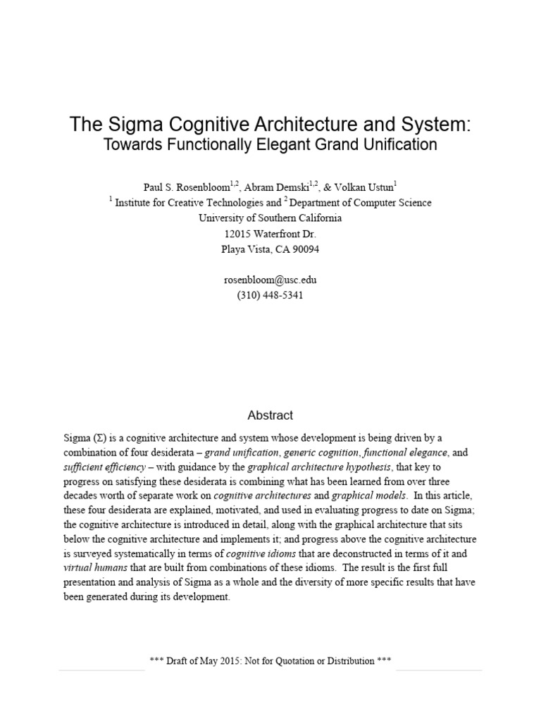 Sigma CSR 2015 Sec1-8 5-12-15 | PDF | Artificial Intelligence ...