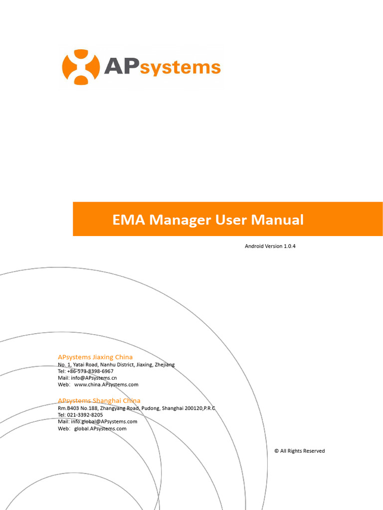EMA-Manager-User-Manual | PDF | Ip Address | Ios EMA-Manager-User-Manual | PDF | Ip Address | Ios