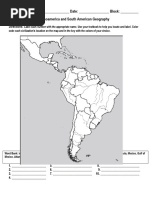 Mesoamerican Civilizations Map Activity | PDF