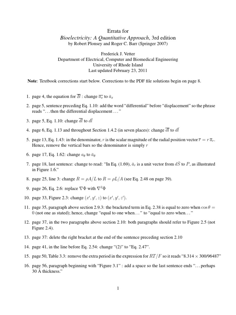 Textbook Errors | PDF