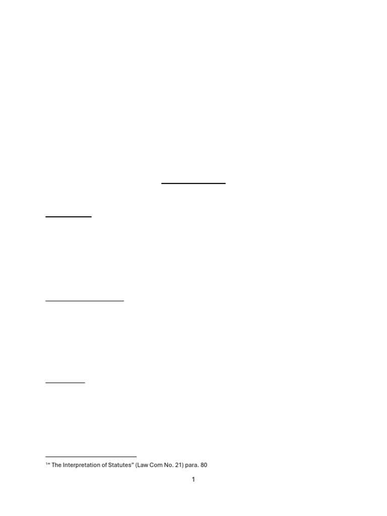 Legal Draft Lect Notes 10 Purposive Rule 2023 24 | PDF | Mortgage Law ...