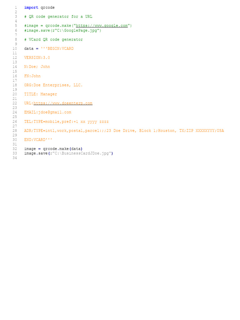 QR Code Generator Py | PDF | Business QR Code Generator Py | PDF | Business