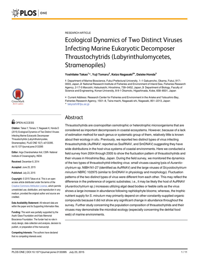 3 | PDF | Virus | Ecology