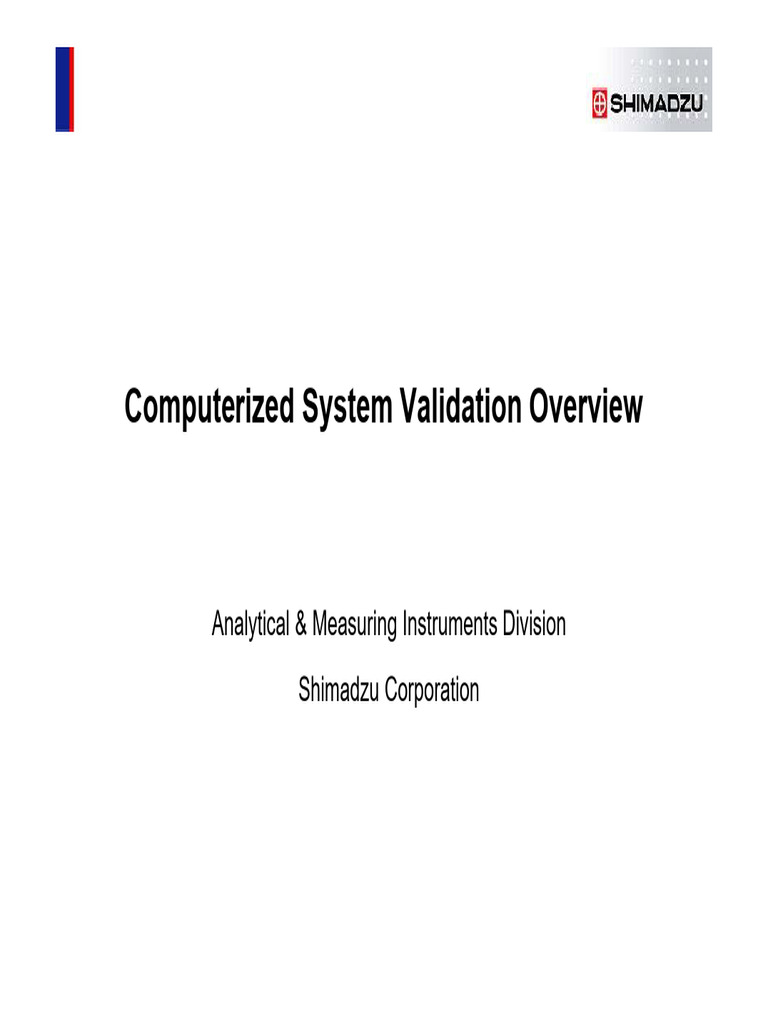 2 Zecd-0183e e 1 Iqoq CSV Overview | PDF | Verification And Validation | Specification ...