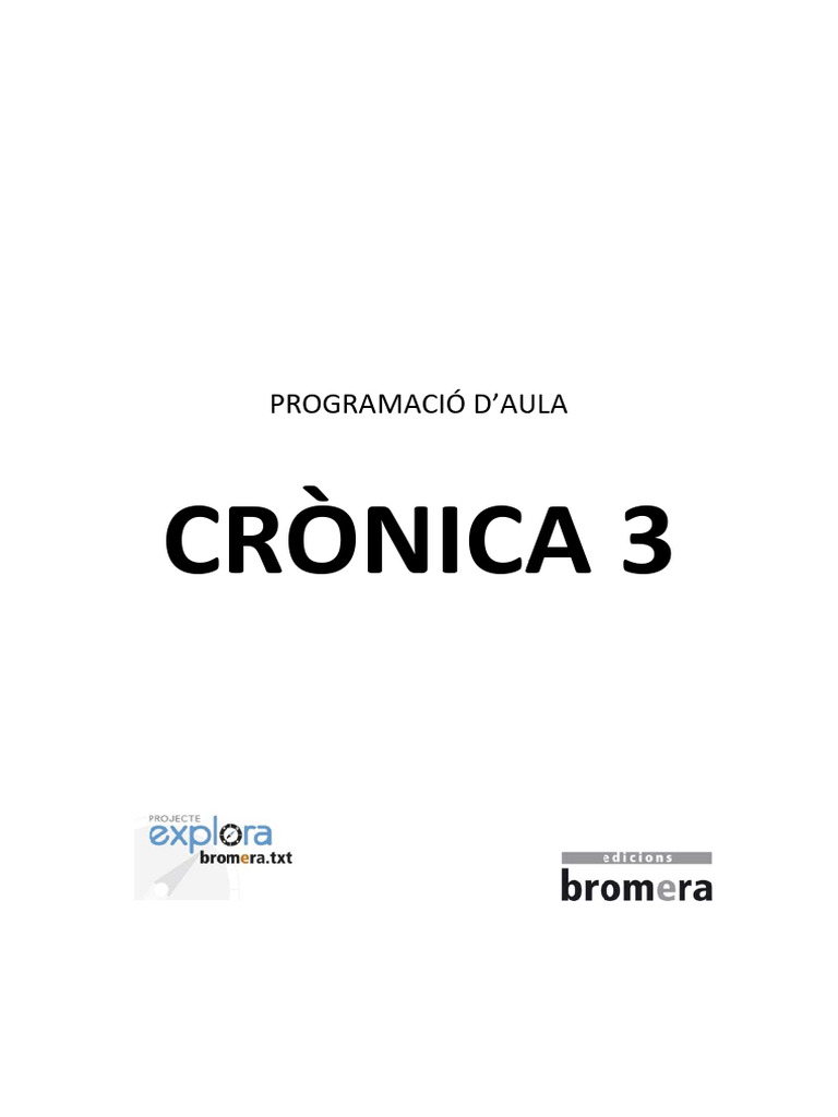 Social 3 Programa Aula | PDF