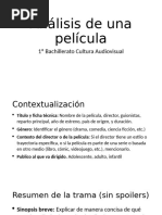 Cuestionario para Análisis de Películas | PDF