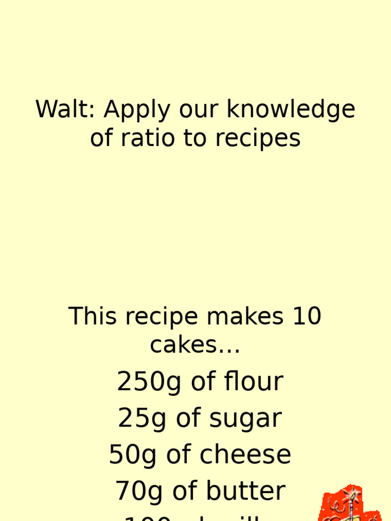 ratio and recipes | PDF | Cakes | Pancake