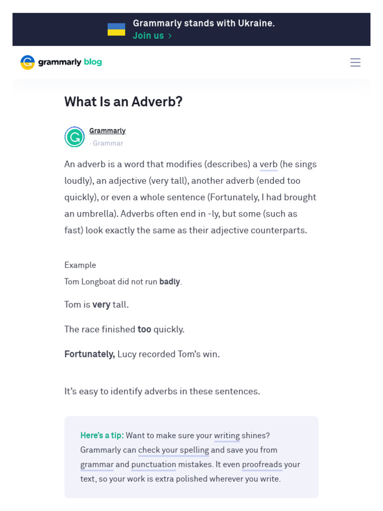 Adverbs Grammar Rules | PDF | Adverb | Adjective