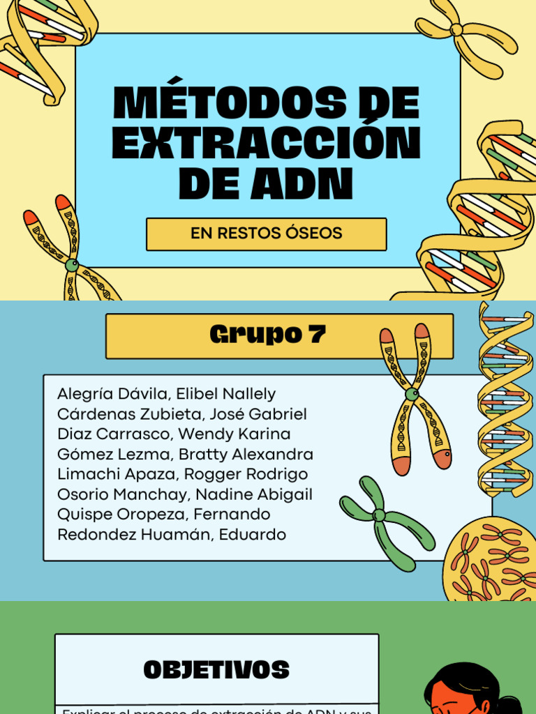 Extracción Del Adn | PDF | Adn | Hibridación in situ fluorescente