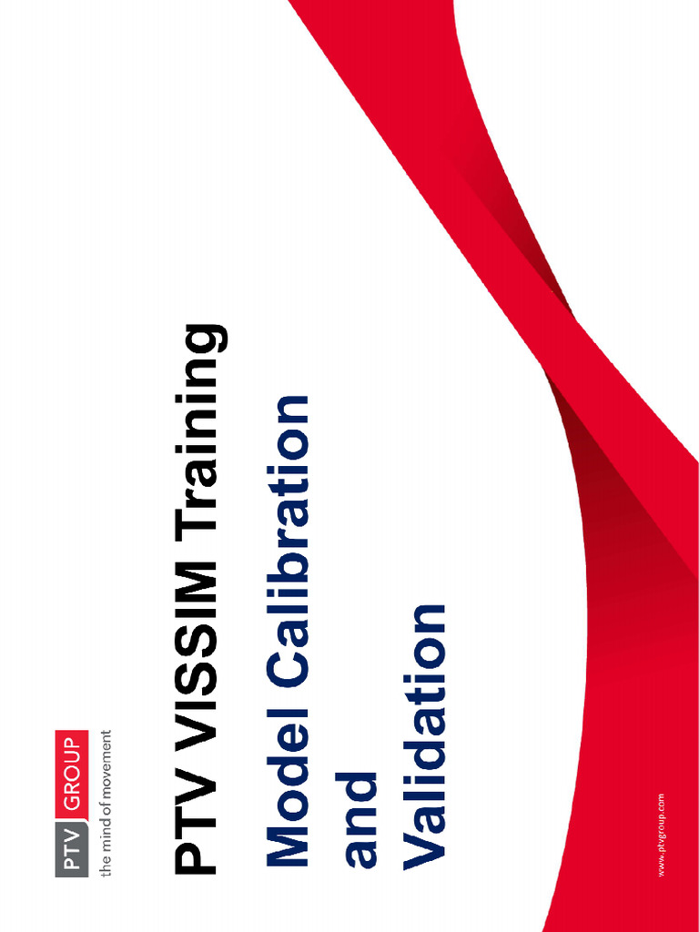Vissim Training - 10. Kalibrasi Dan Validasi-1 | PDF