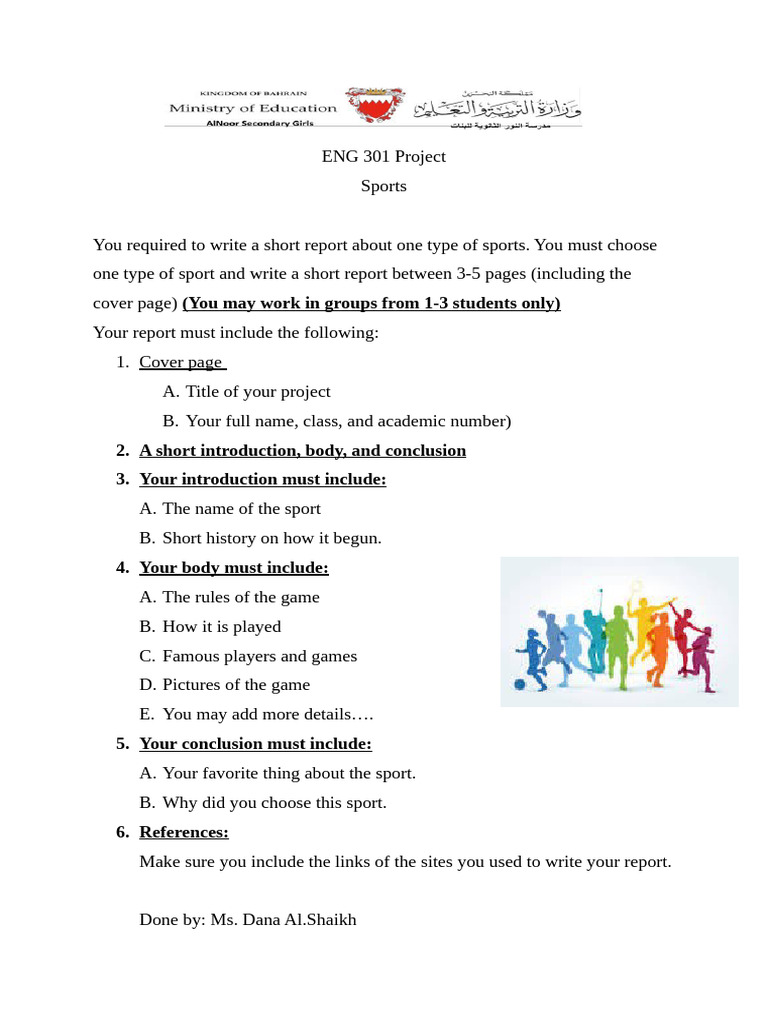 ENG 301 Project | PDF