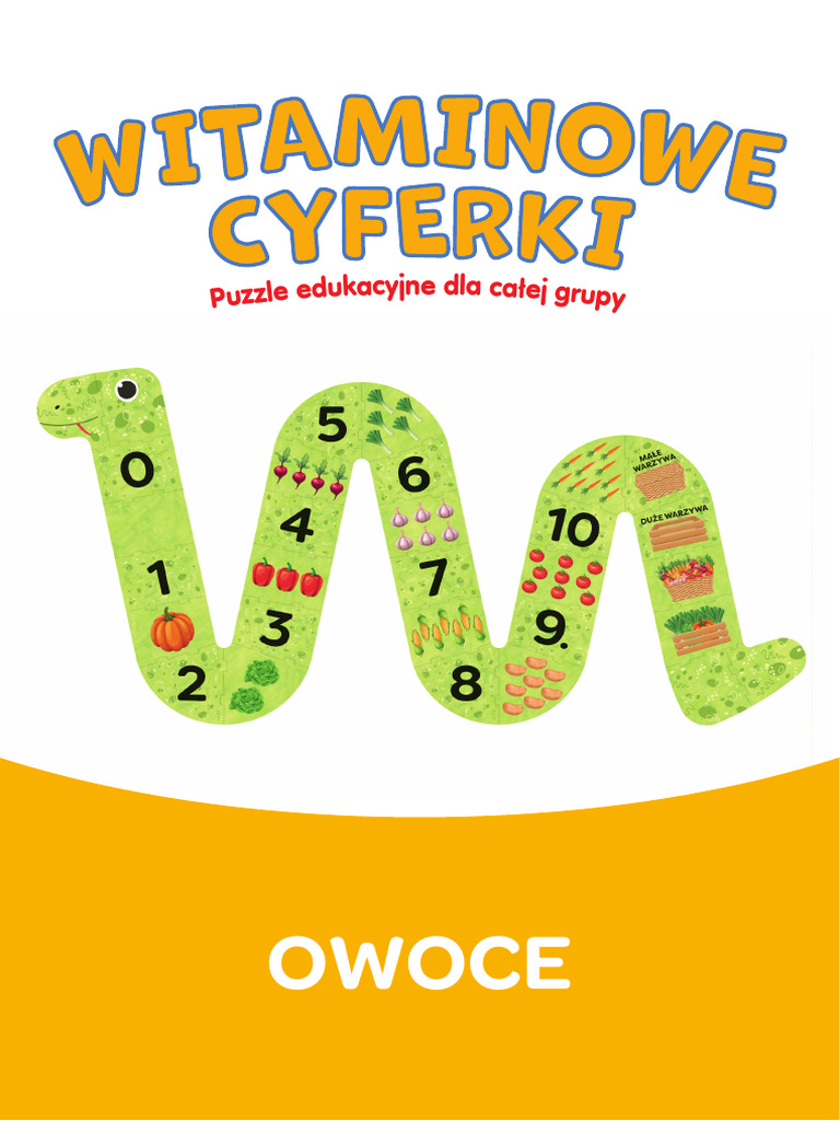 Witaminowe Cyferki Owoce | PDF
