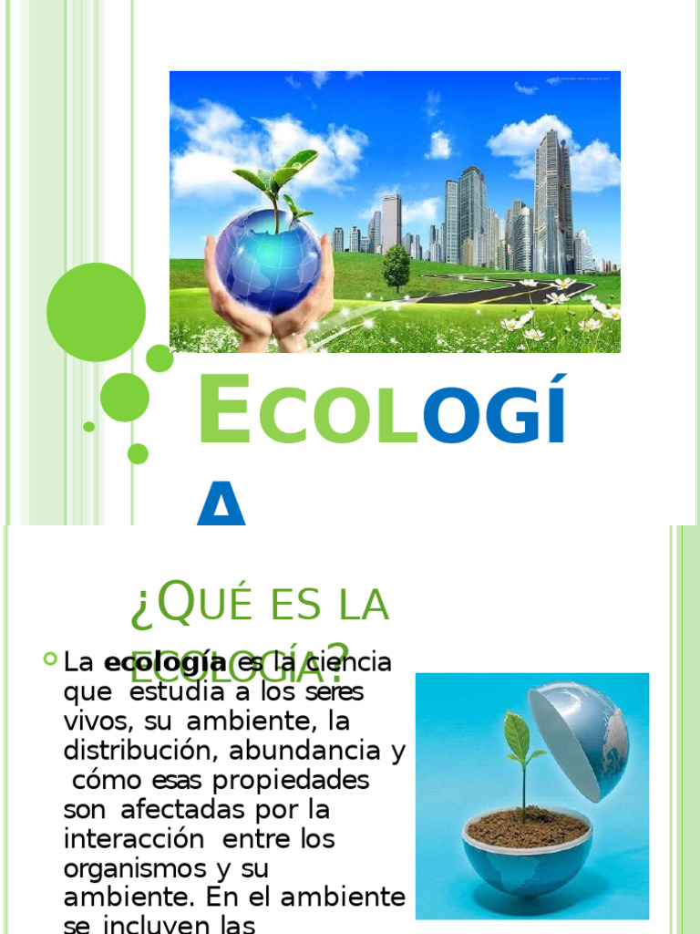 Diapositivas de Ecologia | PDF | Ecología | Red alimentaria