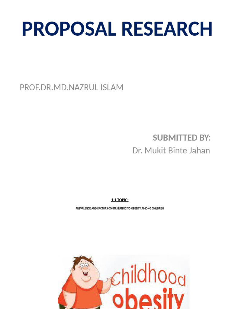 Obesity Presentation | PDF | Obesity | Body Mass Index