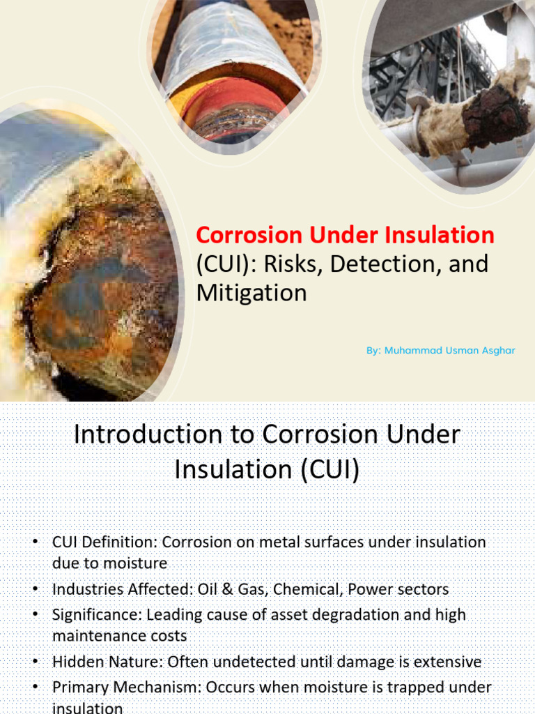 Corrosion Under Insulation: Risks & Solutions | PDF | Corrosion | Thermal Insulation