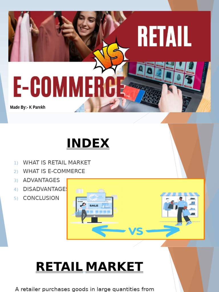 E-Commerce vs Retail: Key Differences | PDF