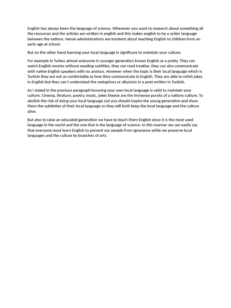 English Has Always Been The Language of Science | PDF