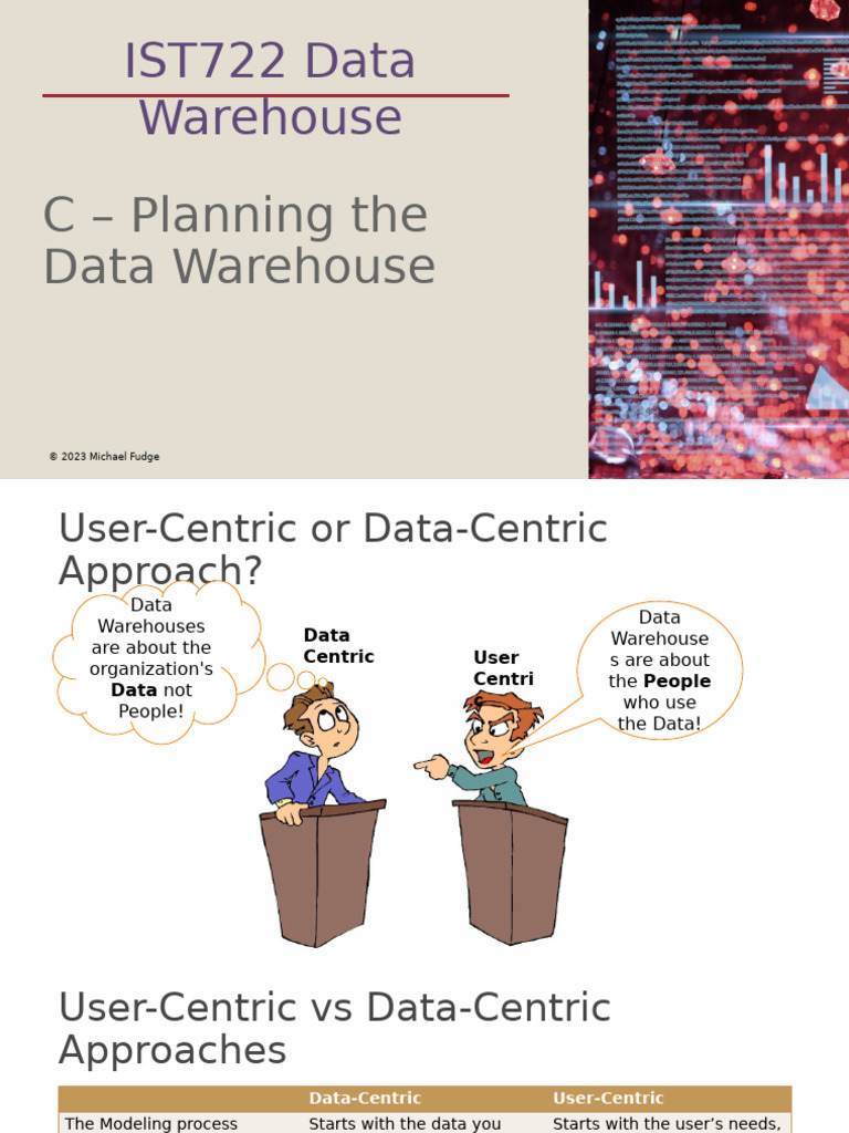 C-Planning A Data Warehouse | PDF | Data Warehouse | Data Management