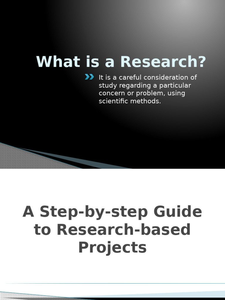 A Step-By-Step Guide To Research-Based Projects-1 | PDF | Art | Computers