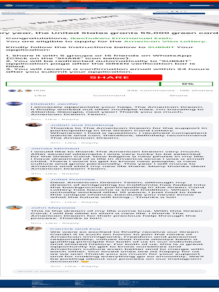 American Visa Lottery 2024 | PDF | Immigration | Human Migration American Visa Lottery 2024 | PDF | Immigration | Human Migration