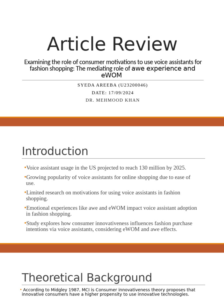 Article Review | PDF | Emotions | Artificial Intelligence