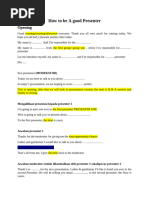 Contoh Skrip Moderator Dalam Bahasa Inggris (Example Script For ...