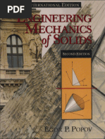 Crandall - Introduction To The Mechanics of Solids | PDF