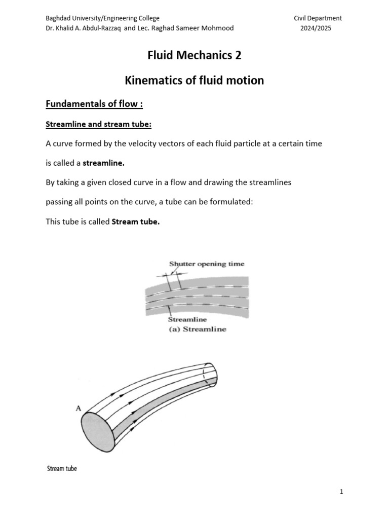 Fluid mechanics 2 | PDF | Fluid Dynamics | Fluid Mechanics
