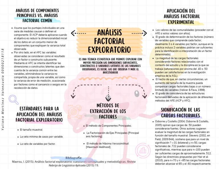 Análisis Factorial Exploratorio y Cargas | PDF | Análisis factorial ...