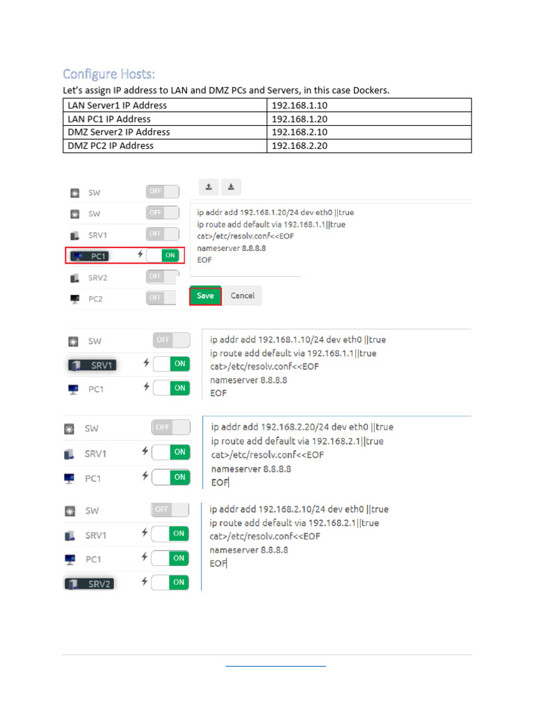 Configure Hosts | PDF