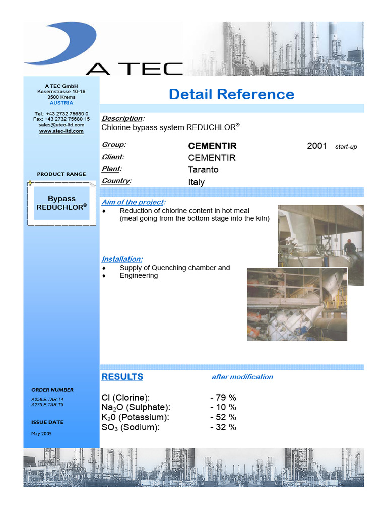 1116150846detail Ref B CEMENTIR Taranto A256 275 | PDF