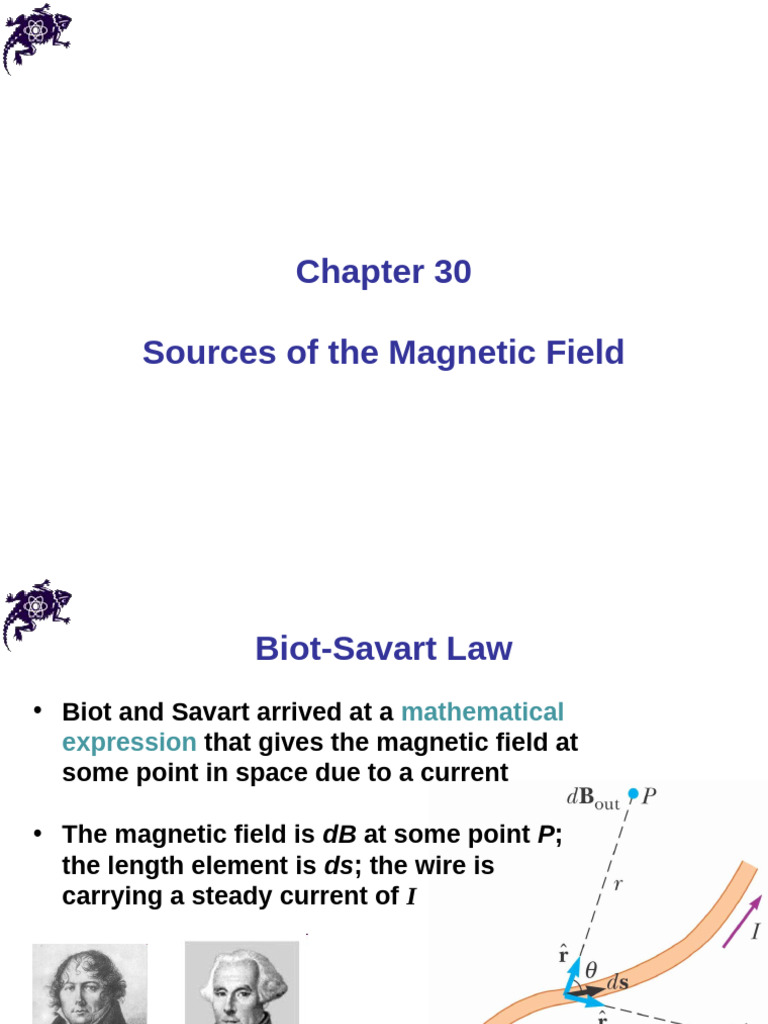 Sources of The Magnetic Field | PDF | Magnetism | Ferromagnetism