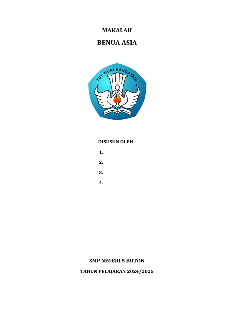 Makalah Benua Asia | PDF