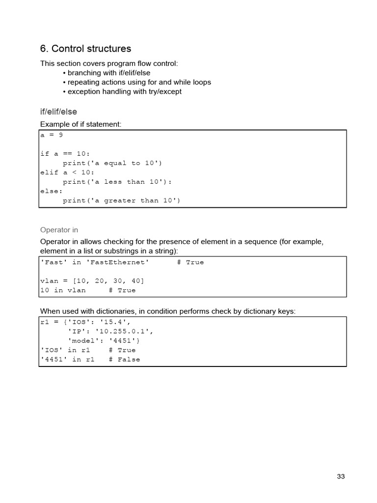 6- Control structures | PDF | Control Flow | Computer Engineering 6- Control structures | PDF | Control Flow | Computer Engineering
