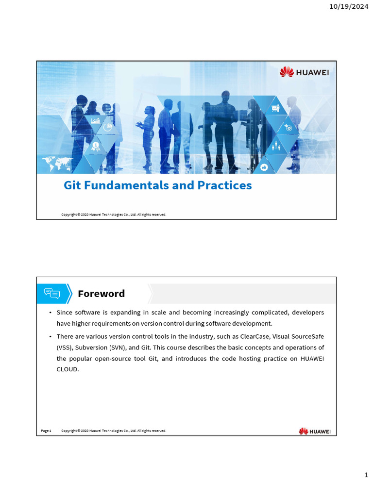 03 Git Fundamentals and Practices | PDF | Version Control | Command Line Interface