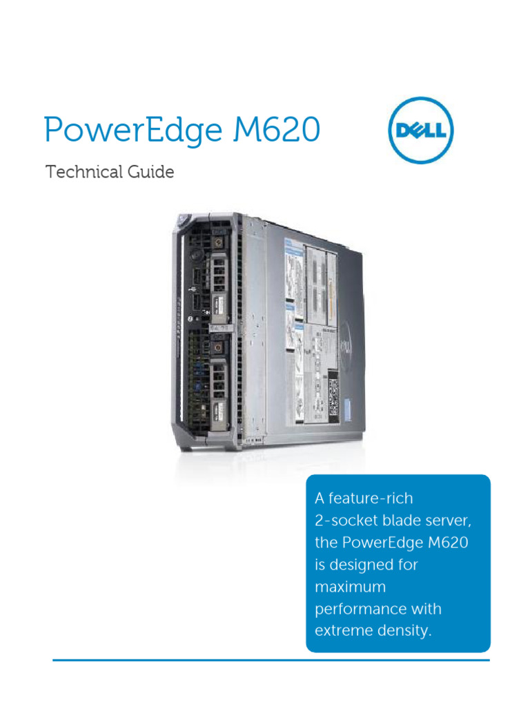Poweredge M6200 | PDF | Computer Architecture | Computing