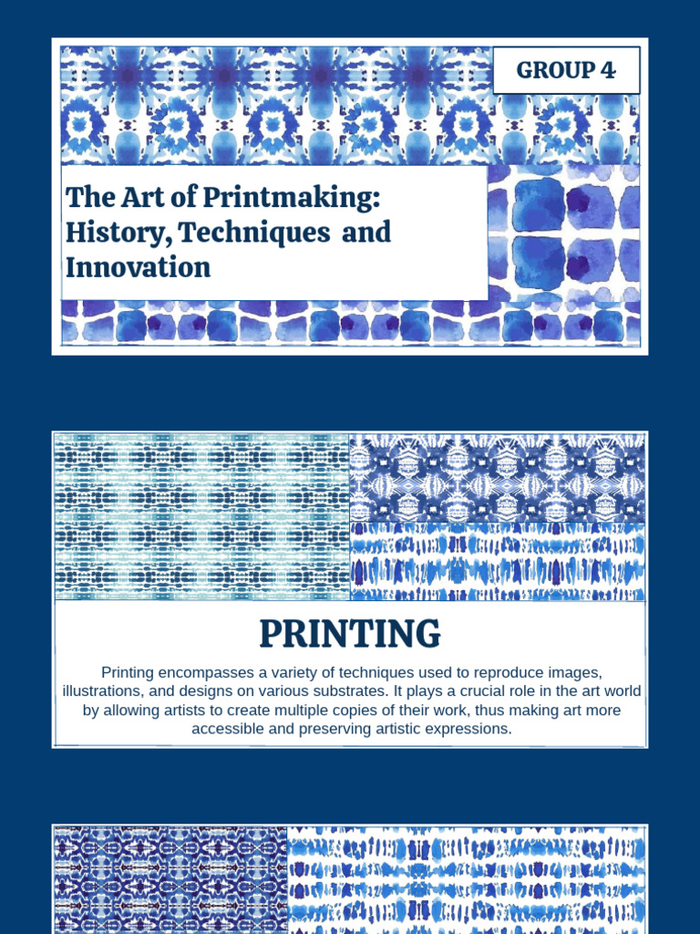 Printmaking Pdf Printmaking Printing