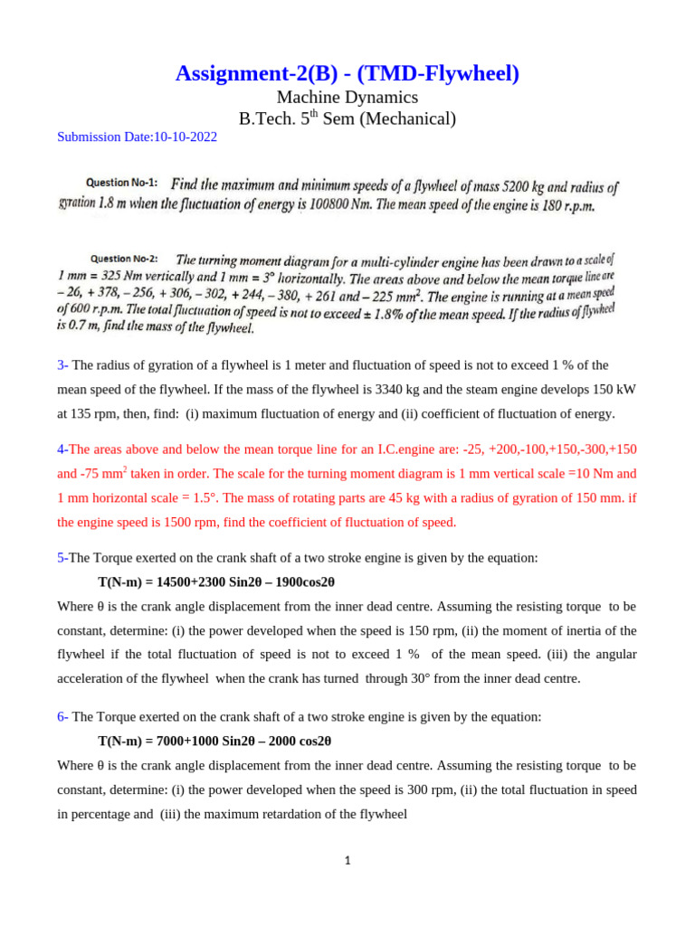 Assignment 2 (B) TMD | PDF