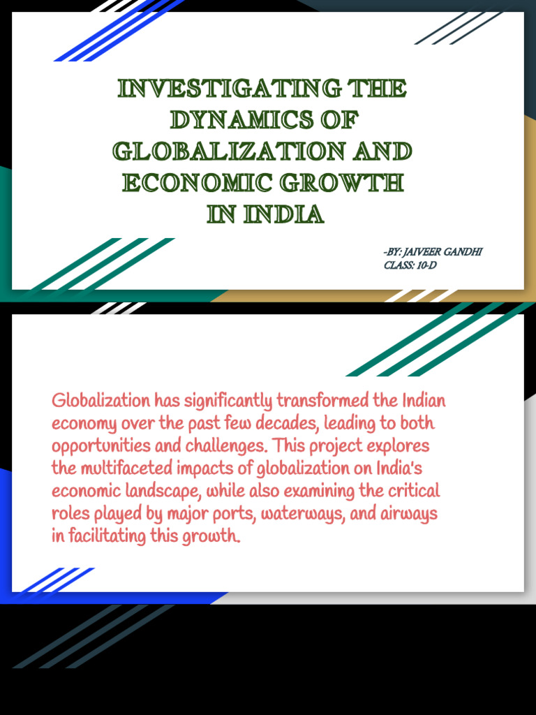 Globalization's Impact on India's Economy | PDF | Globalization ...
