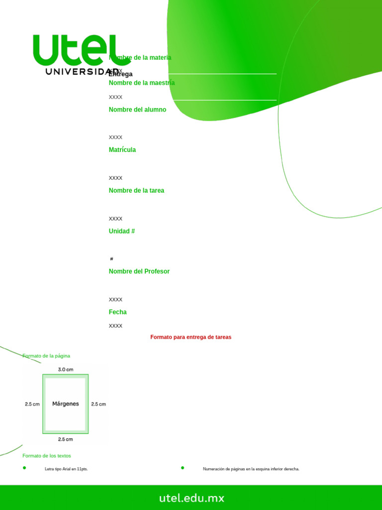 Formato UTEL | PDF | Sitios web | Comunicación escrita