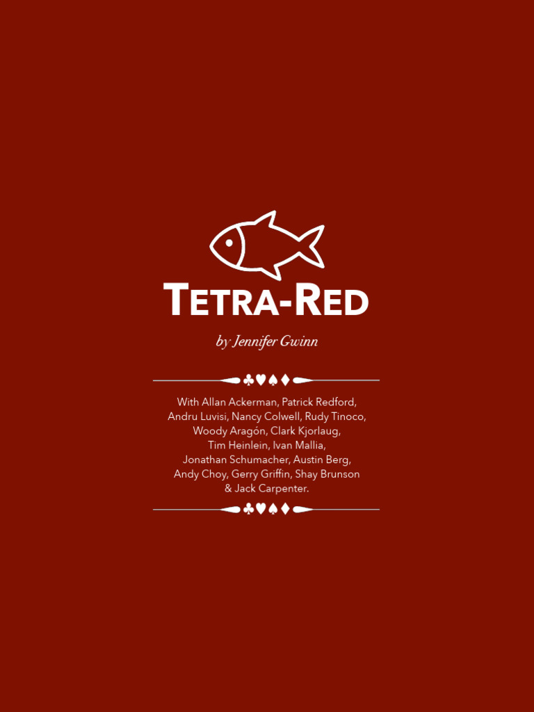 Tetra Red | PDF | Texas Hold 'Em | Books