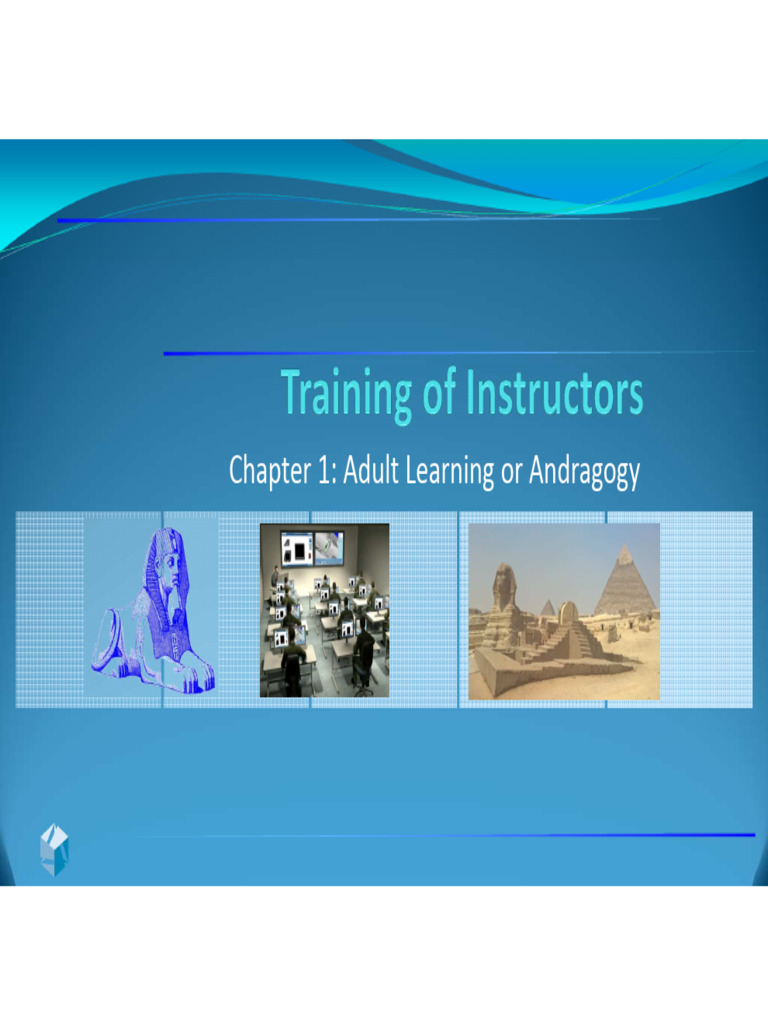 Day 1 - Chapter 1 Adult Learning or Andragogy | PDF | Adult Education ...