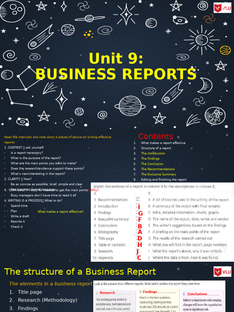 Edited BC-Unit 9 - Business Report 1 - Overview - Introduction Section ...