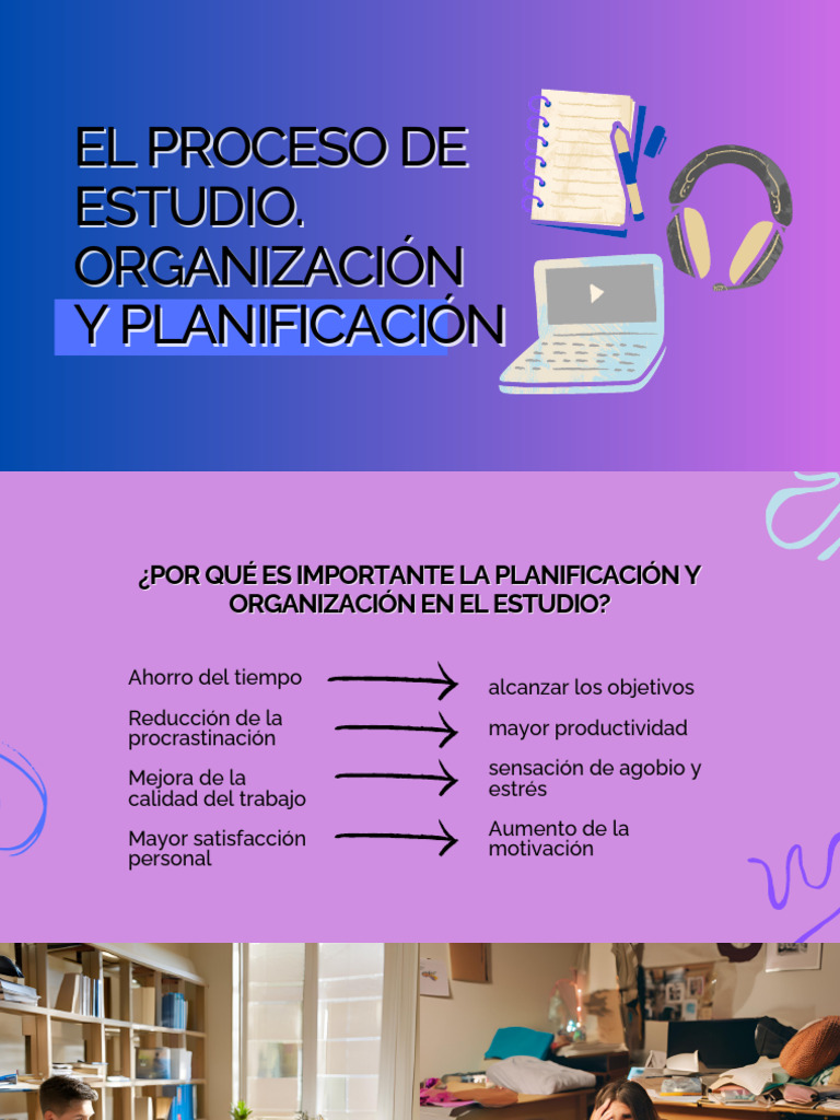 El Proceso de Estudio. Organización y Planificación | PDF ...