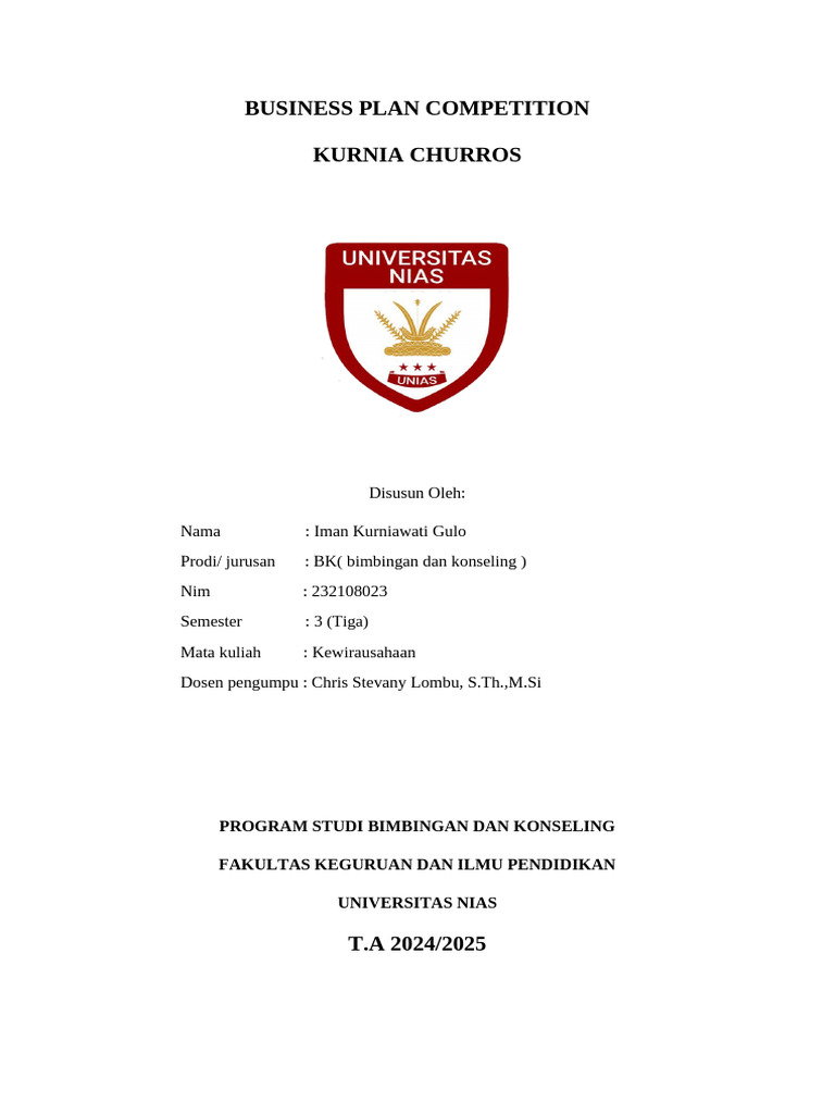 Business Plan Competition | PDF