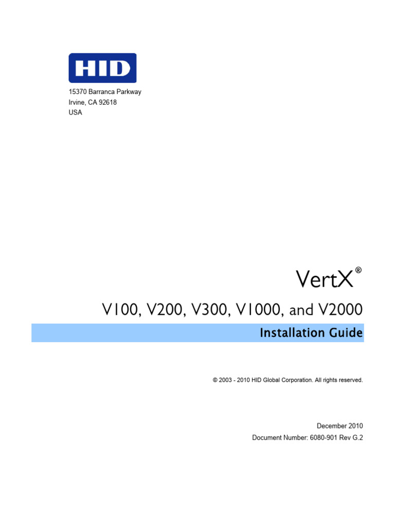 Vertx: V100, V200, V300, V1000, and V2000 | PDF | Computer Network | Ip Address