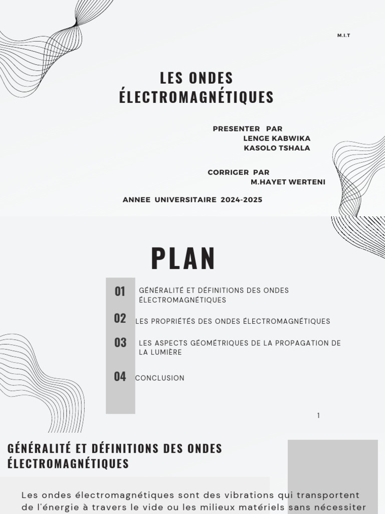 Lino Kaniel PDF | PDF | Vagues | Lumière
