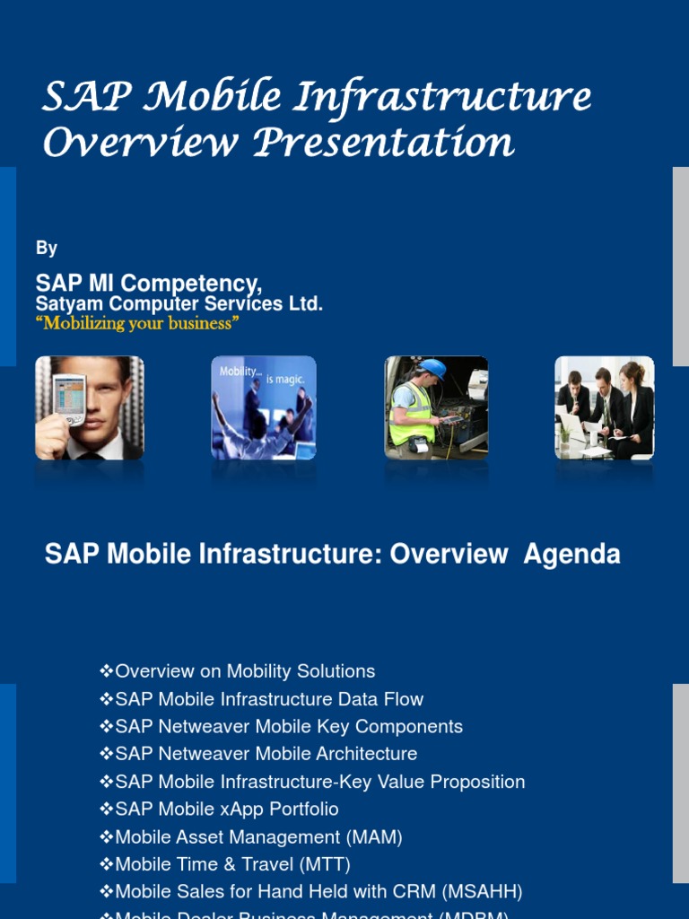 SAP Netweaver Mobile Overview | PDF | Mobile Device | Information ...