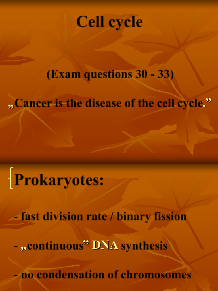 Cell - Cycle - 2023 | PDF | Mitosis | Cell Cycle